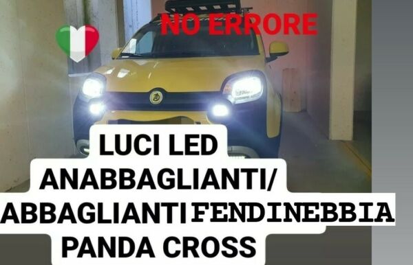 KIT LUCI LED FIAT - PANDA CROSS ANABBAGLIANTI ABBAGLIANT