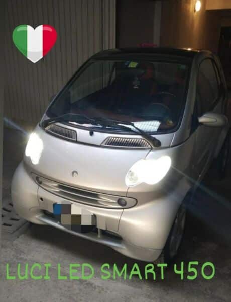 KIT COMPLETO SMART FORTWO 450 ANABBAGLIANTI LUCI
