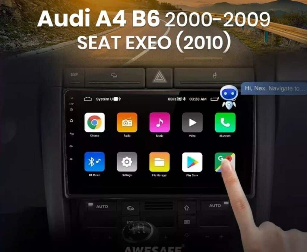 RADIO PER AUDI A4 B6 B7 ANDROID BLUETOOTH