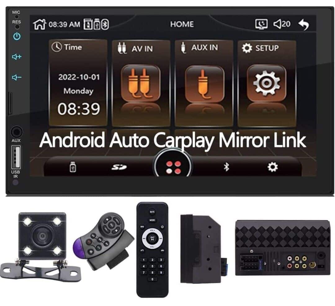 RADIO 2 DIN PER FIAT PANDA GPS BLUETOOTH CARPLAY